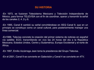 Televisa | PPT