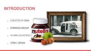 NUTELLA - Marketing Research | PPTX