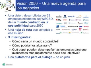 Visión 2050, una nueva agenda para los negocios | PPT