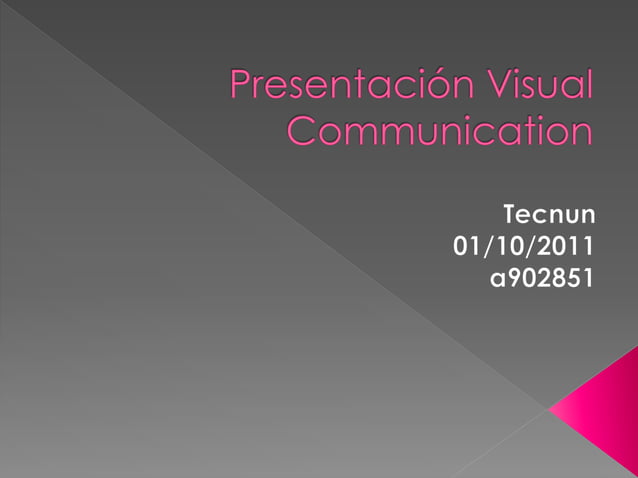 Visual communication | PPT