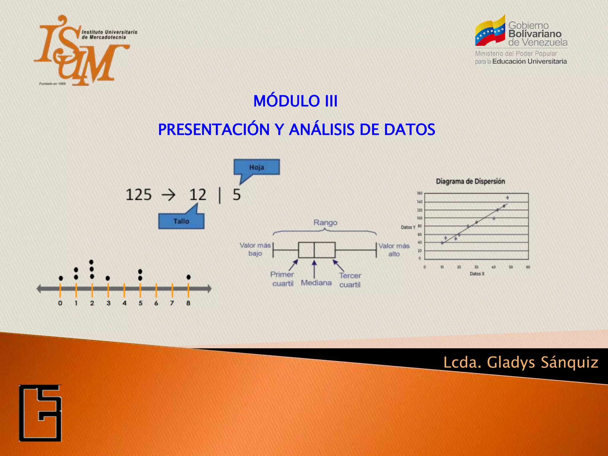 Presentación y análisis de datos | PPT