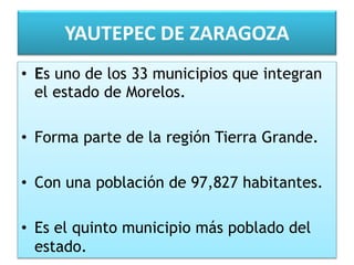 Presentación yautepec | PPTX