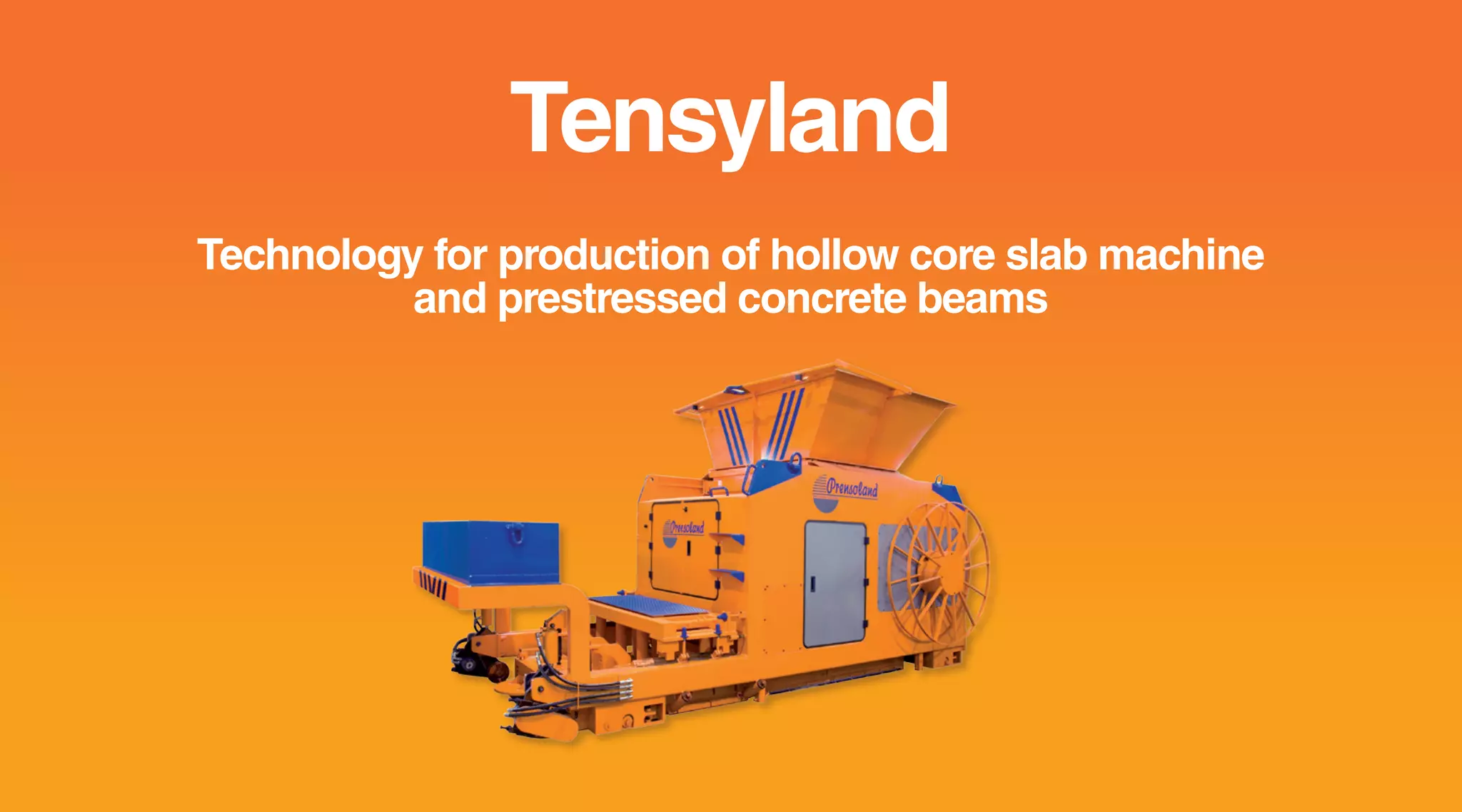 Hollow core slab machines - Concrete slabs & beams | PDF