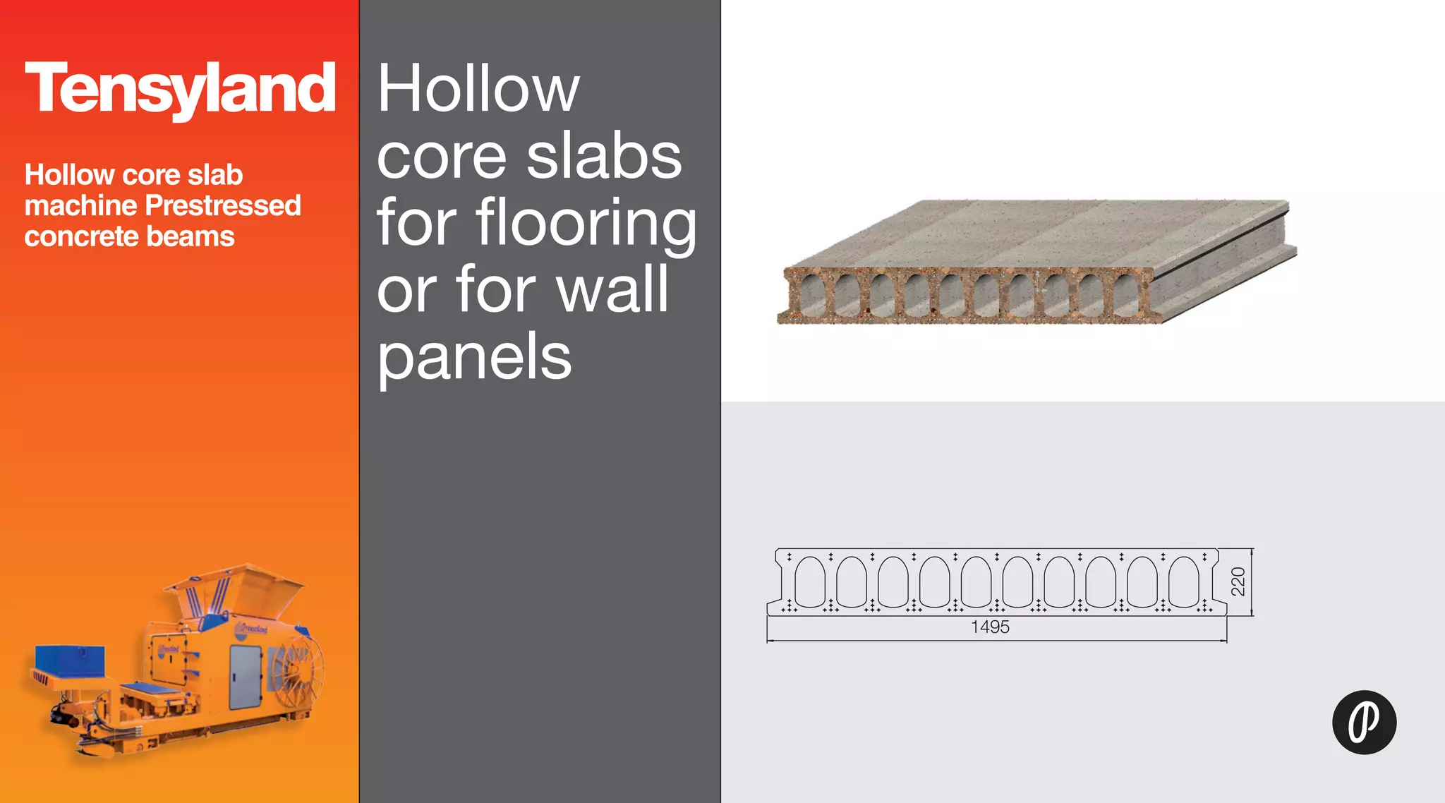 Hollow core slab machines - Concrete slabs & beams | PDF