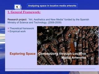 Analyzing space in locative media artworks | PPT | Modern Art | Fine Art