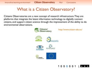 Design of innovative learning environments in the context of developing ...