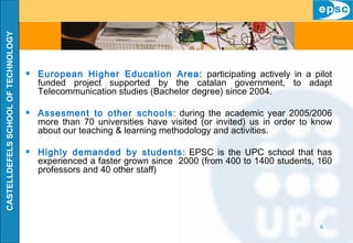 EPSC School Introduction | PPT | Professional School | Postgraduate ...