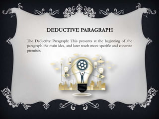 Presentacioìn de parrafos | PPT