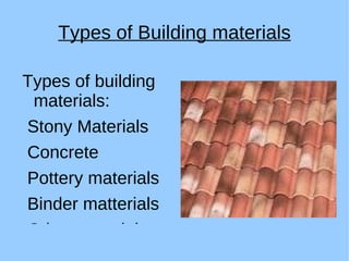 Building materials | PPT