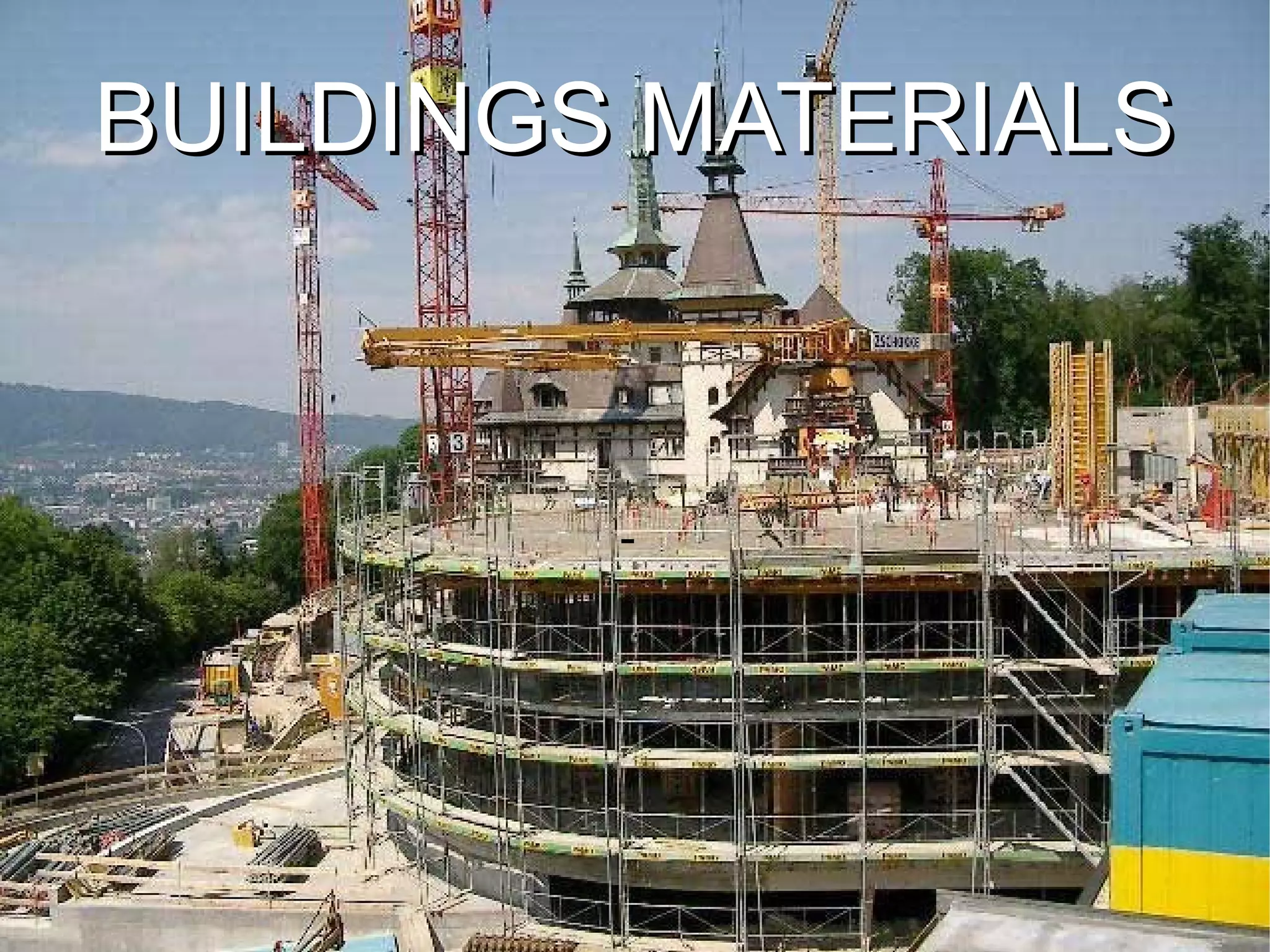 Building materials | ODP