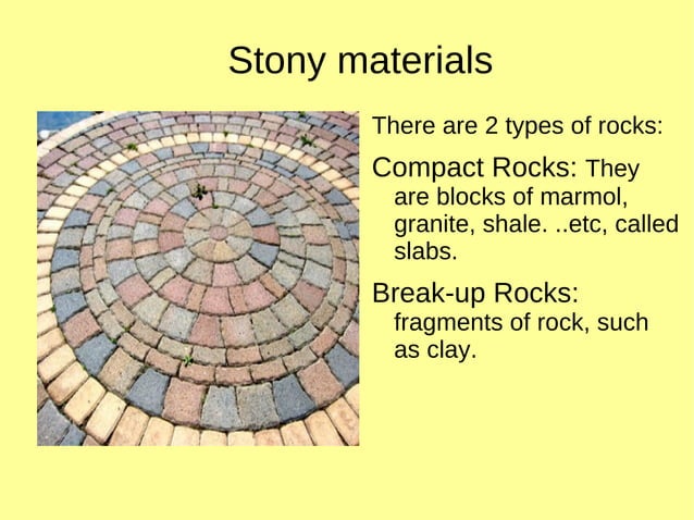 Building materials | ODP