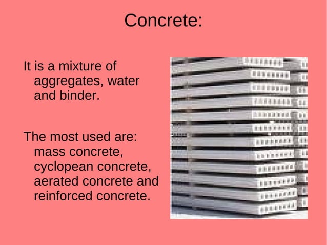 Building materials | ODP