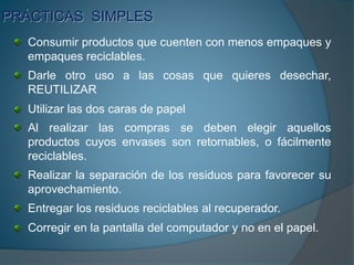 Reciclar: Residuos solidos | PPTX