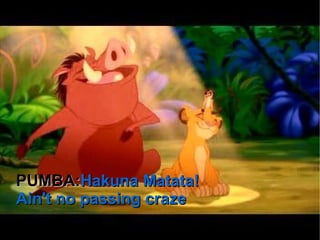 Hakuna Matata | PDF