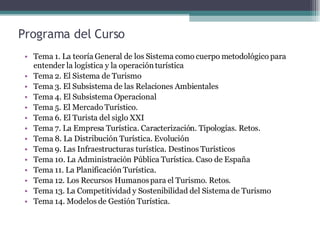 Turismo: Operaciones y Logistica | PPT