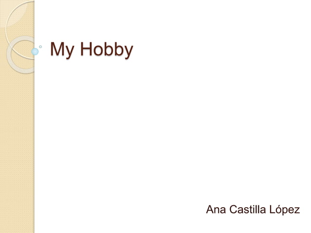 My Hobby | PPT