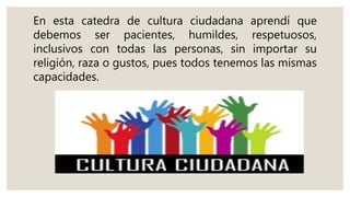 Ser un buen ciudadano | PPTX