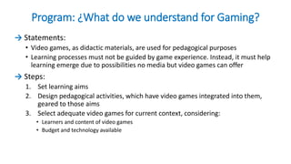 Gaming for Multiliteracies: Video games into a case study with primary ...