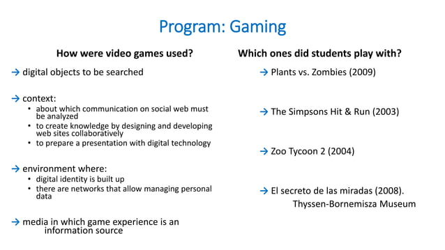 Gaming for Multiliteracies: Video games into a case study with primary ...