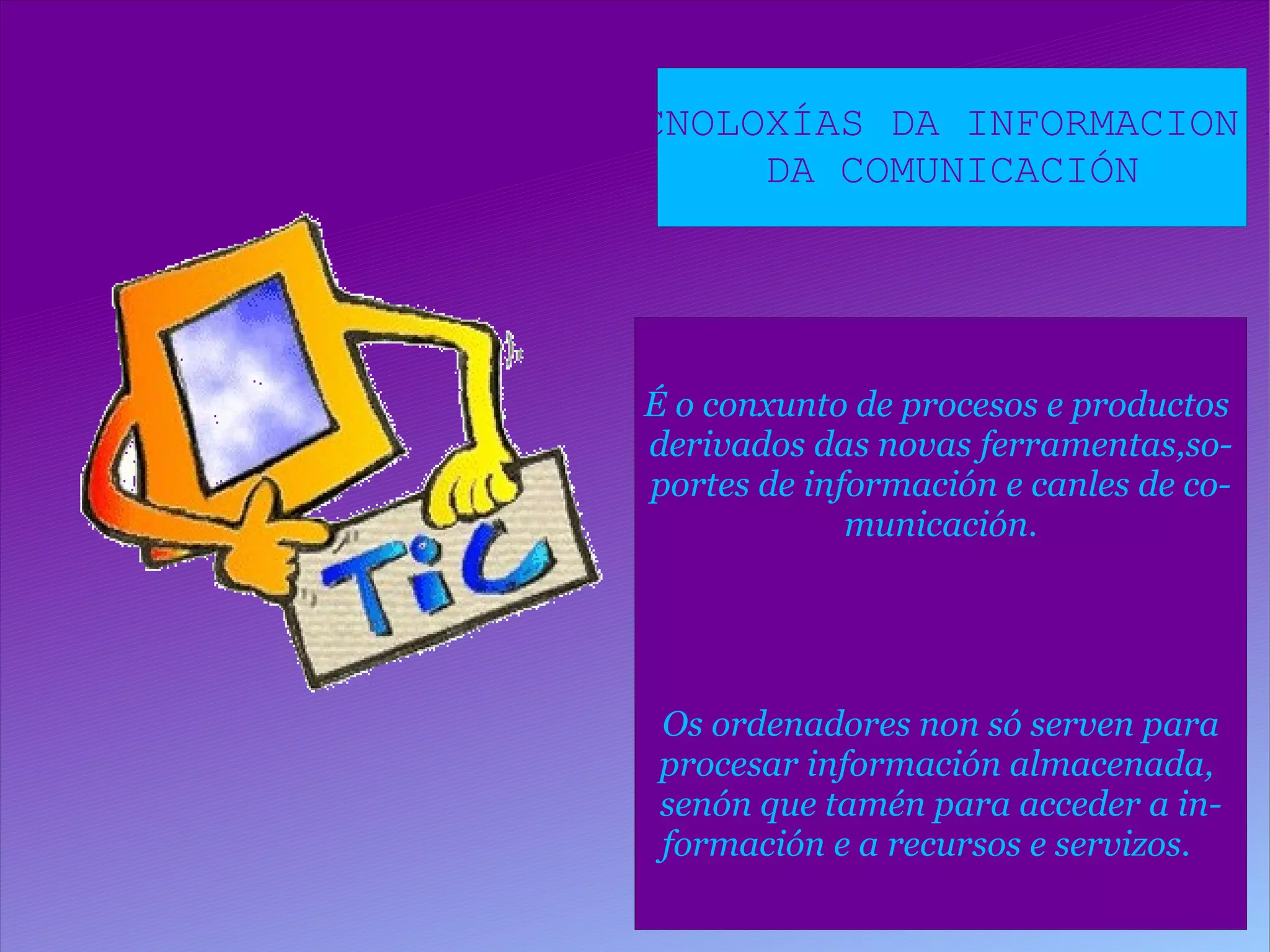 QUE SON AS TICS? | ODP