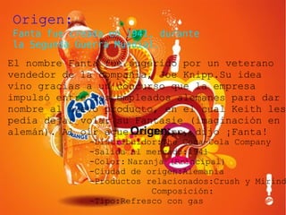 Presentacion 4ºA Fanta -PAULA | ODP