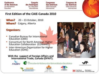 About CAIE - 2012 | PPT