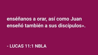 🛐 [Presentación] Buscando a Jesús en oración | Marcos 1:35-39 | PDF