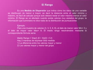 Presentacion de-estadistica | PPTX