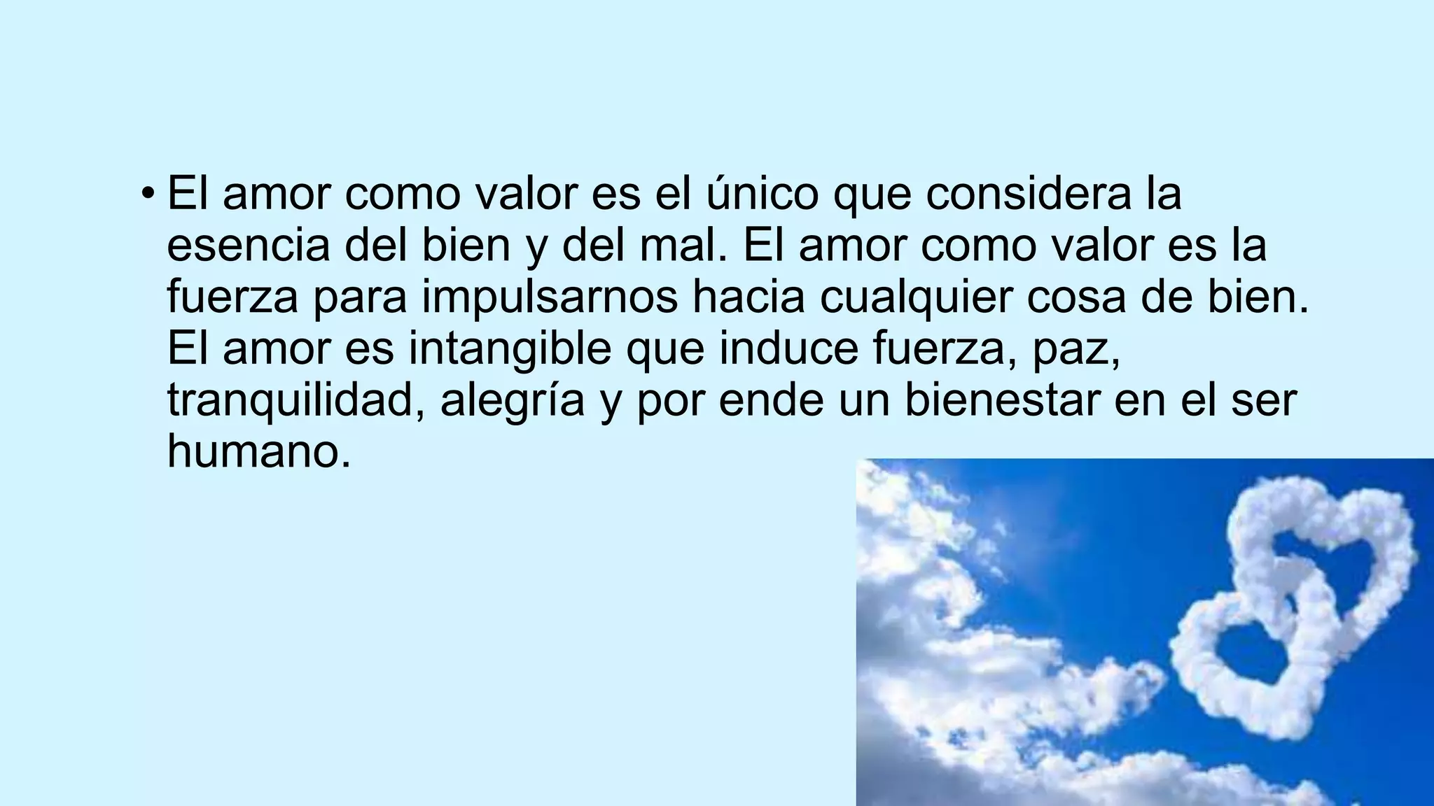 Presentacion de valores | PPT