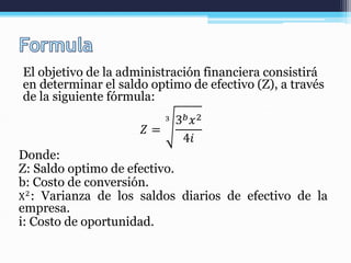 Presentacion del-modelo-de-miller-orr | PPTX