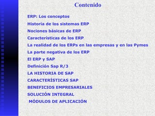 Presentacion erp | PPT