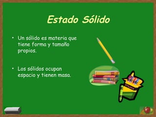Presentacion estados de la materia | PPT