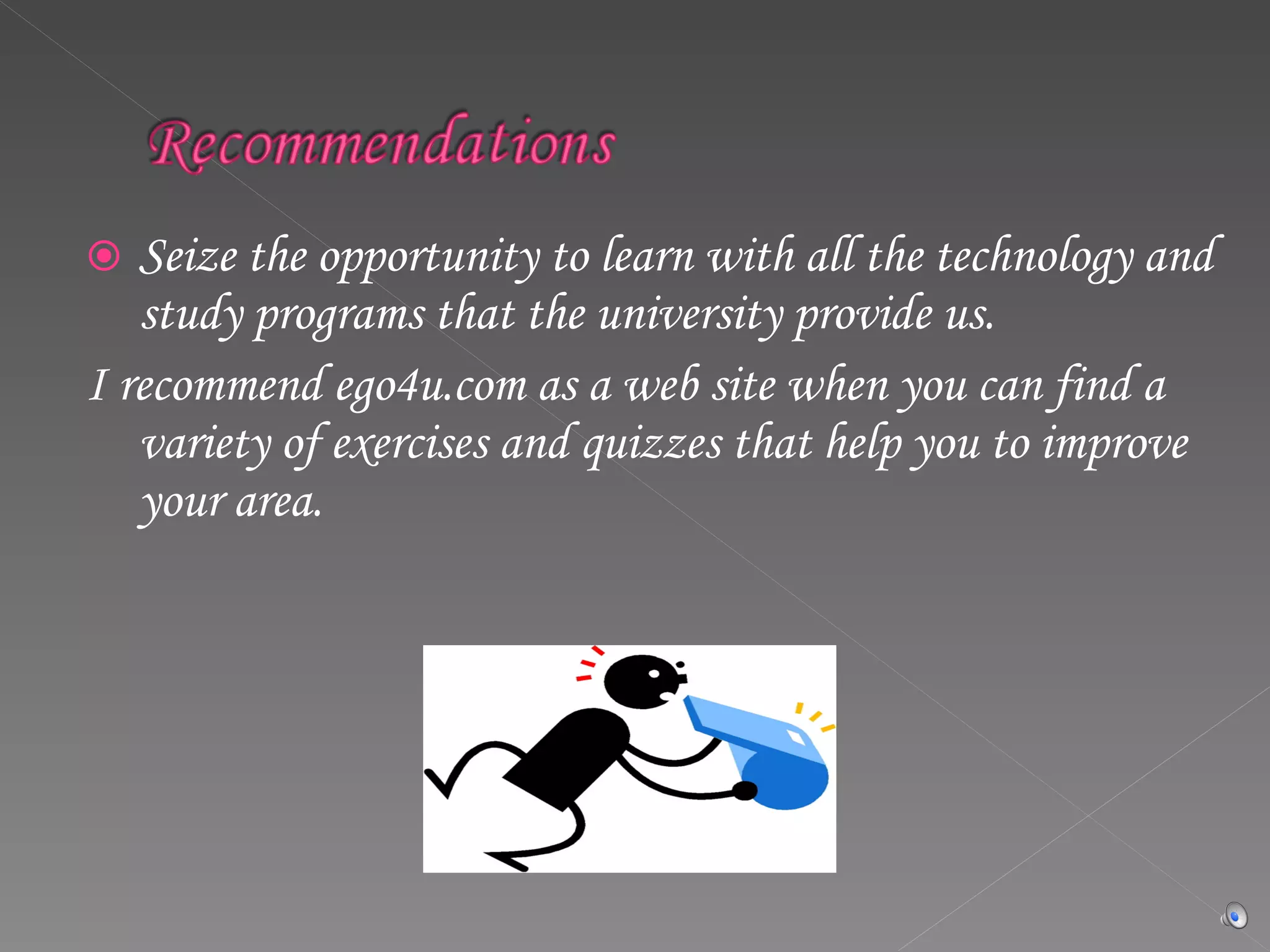 My Learning Experience | PPT