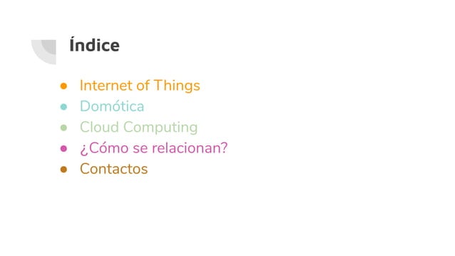 Proyecto Final (IoT, Cloud Computing, Domotica) | PDF | Internet | Computing