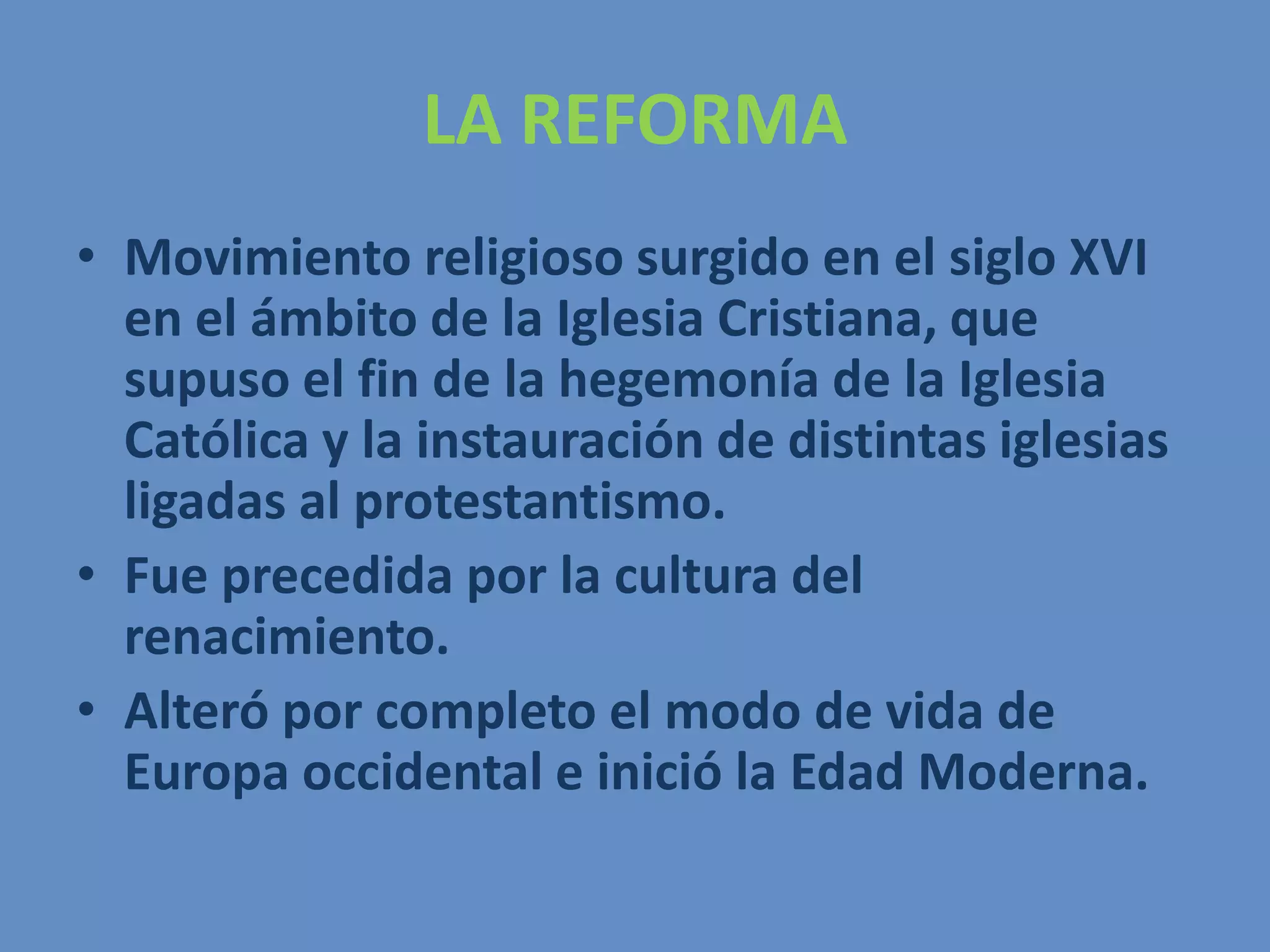 Presentacion tema-10- La Reforma | PPTX