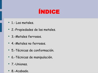 metales | PPT