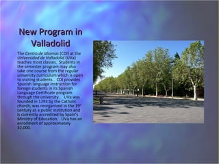 Presentacion UVA | PPT | Undergraduate Education | College Education