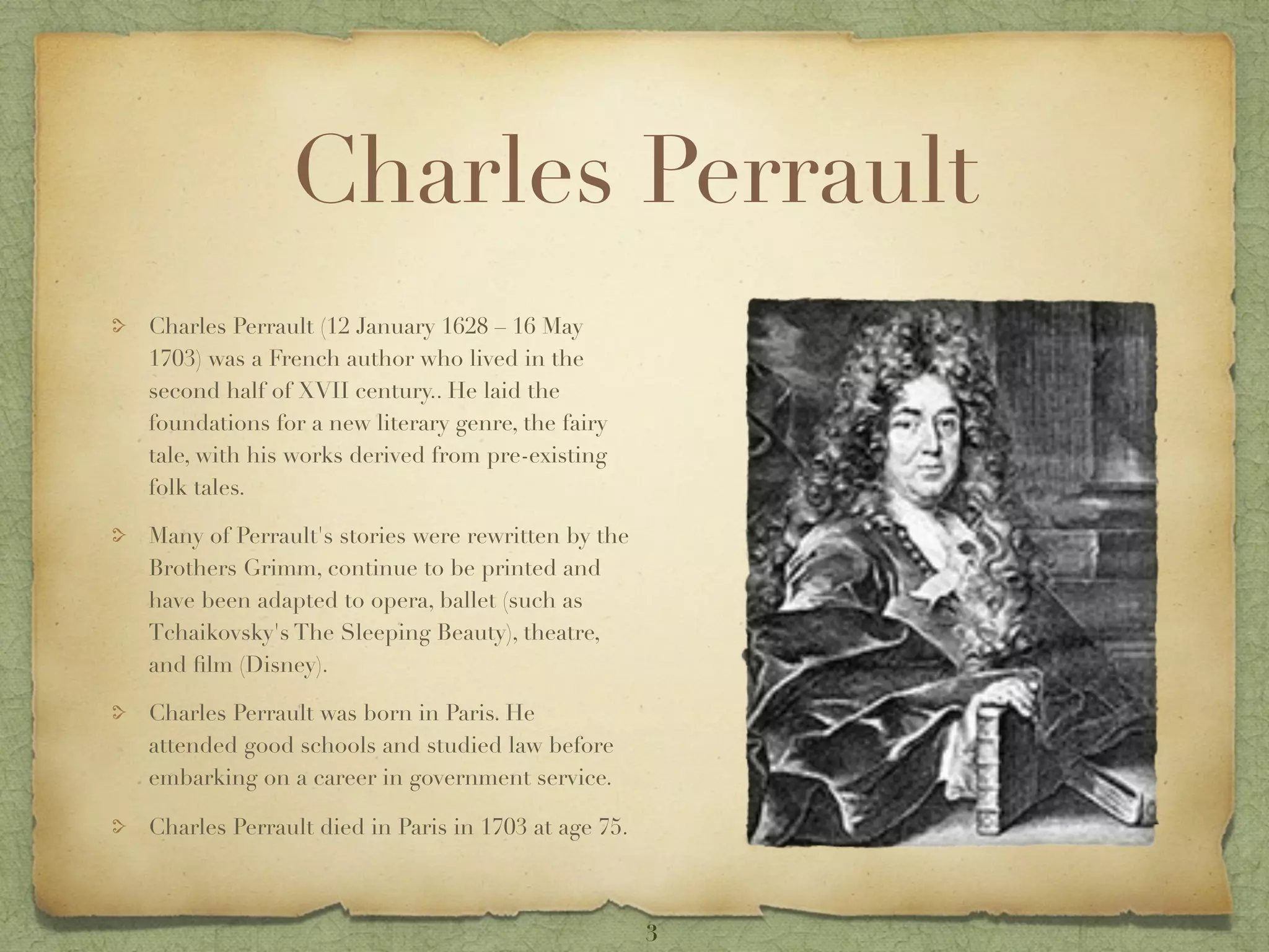 Charles perrault fairytales | KEY