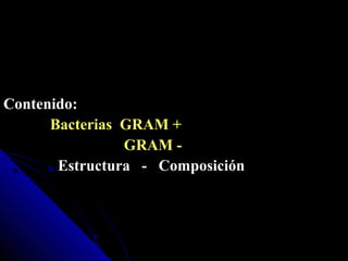 Diferencias entre Bacterias Gram Positivas y Gram Negativas | PPT