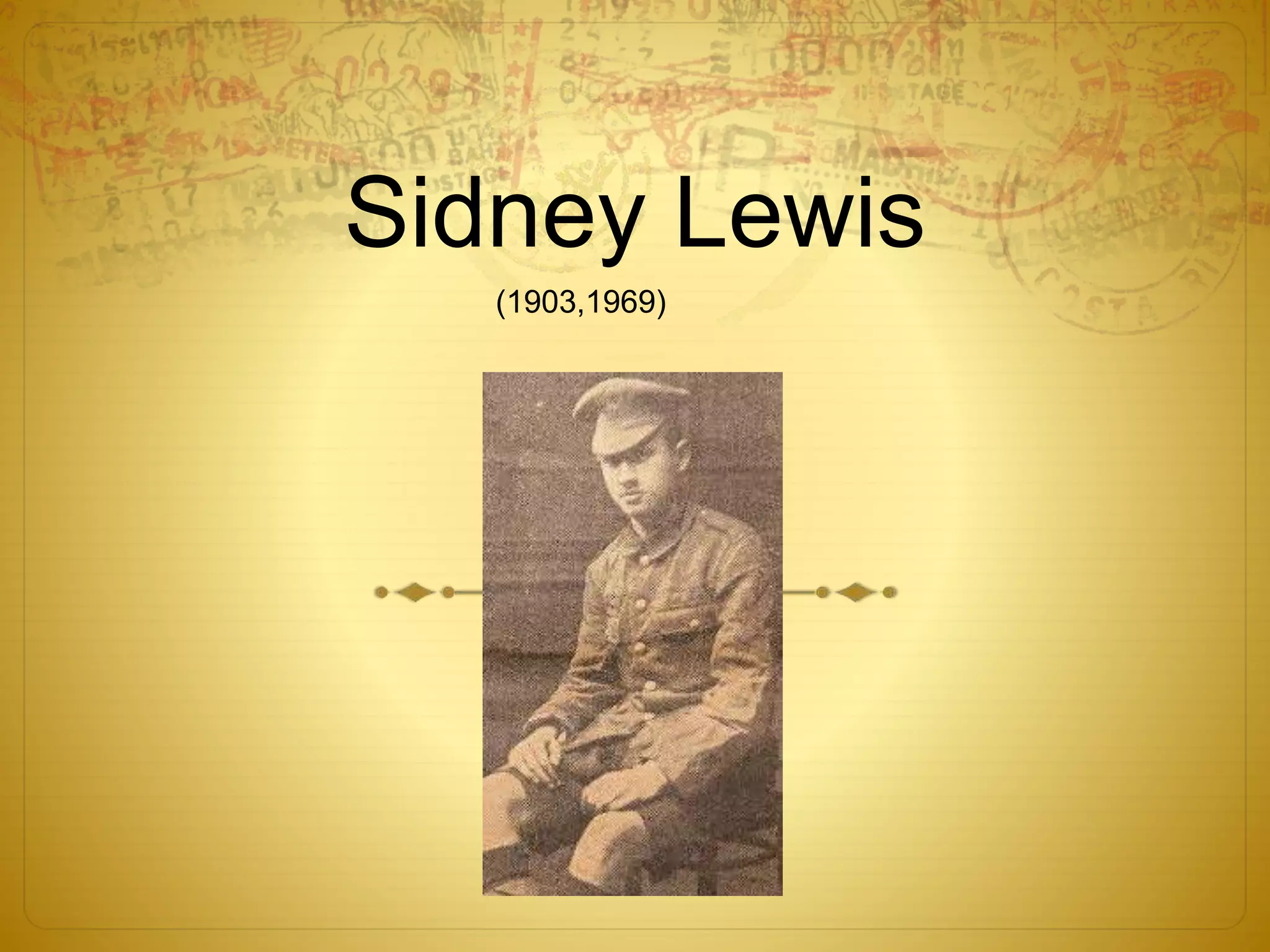 sidney lewis | PPT