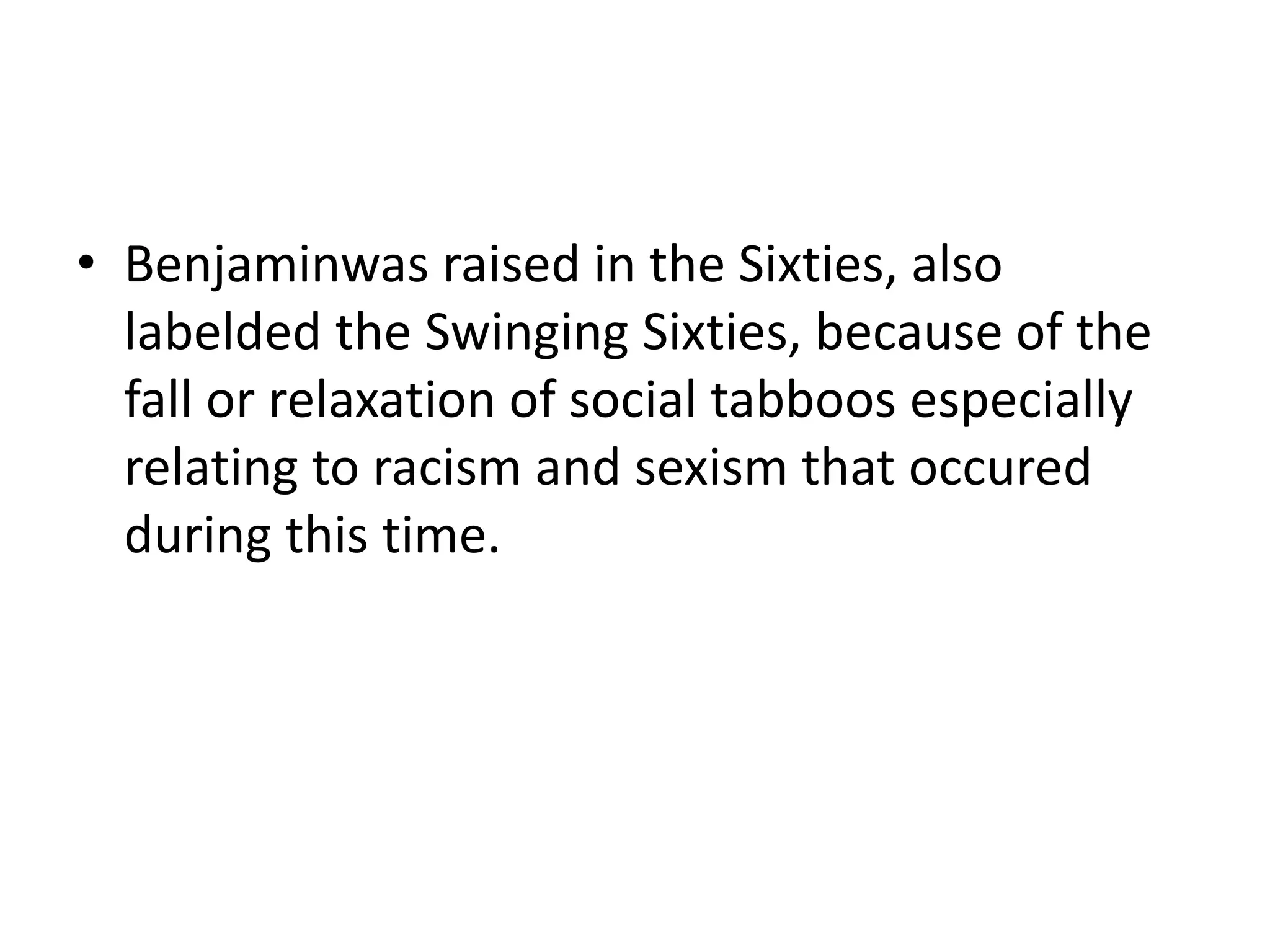 Benjamin Zephaniah | PPTX