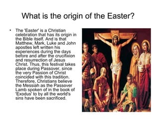 Origin of the word easter store