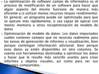 Presentacion optimizacion | PPTX