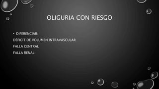 OLIGURIA | PPTX