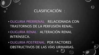 OLIGURIA | PPTX