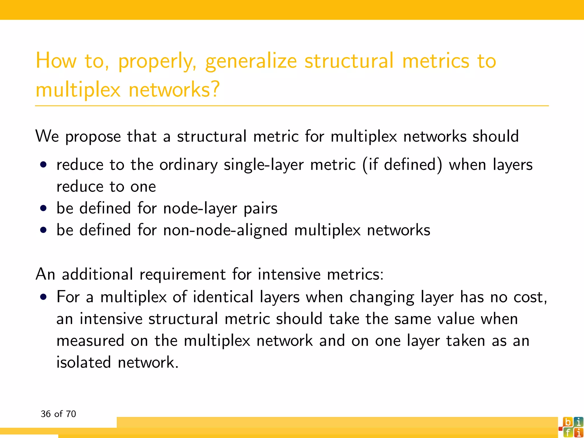 Multiplex Networks: structure and dynamics | PPT