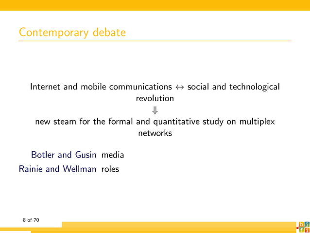 Multiplex Networks: structure and dynamics | PPT