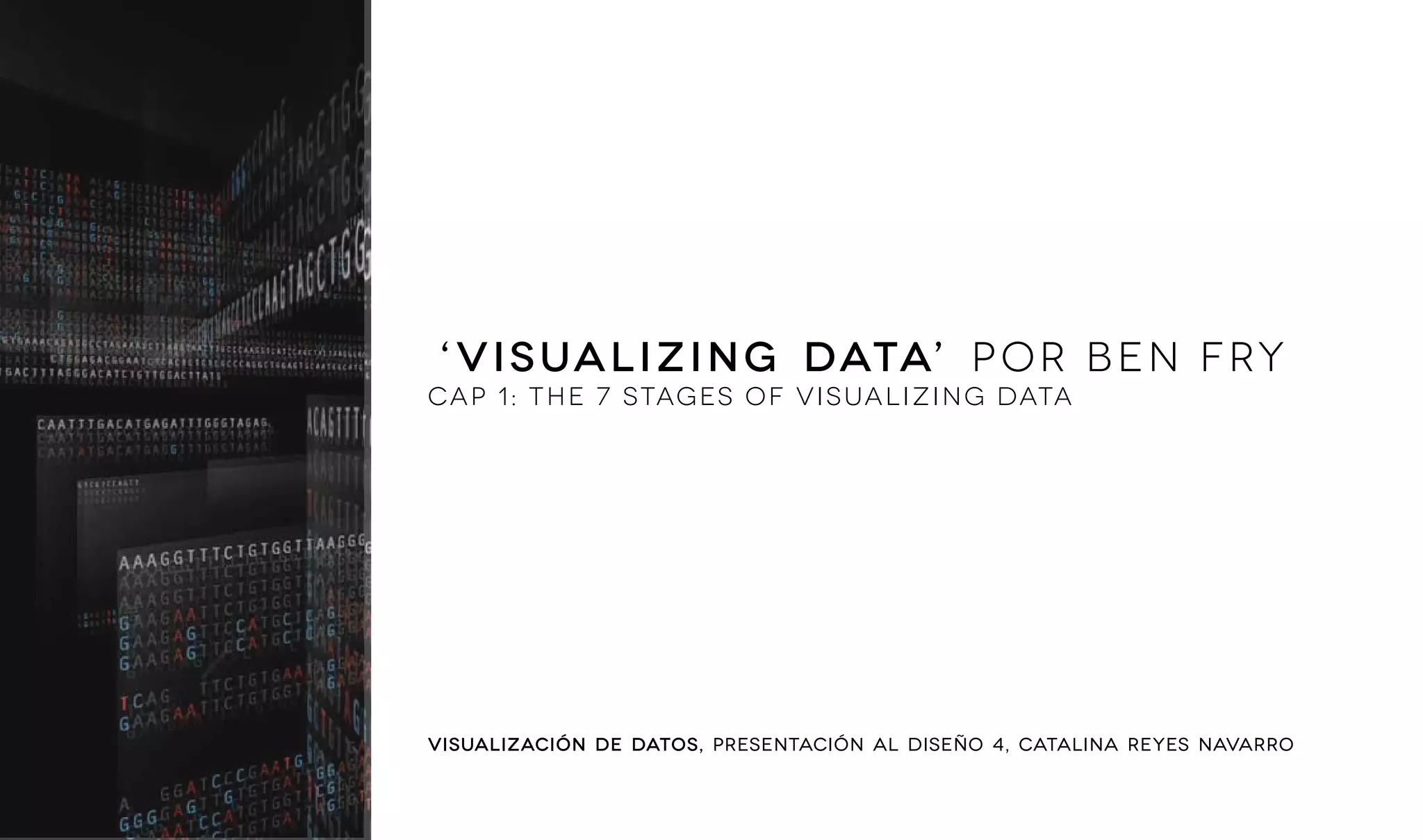 Visualizing Data: The 7 stages of data visualization | PDF