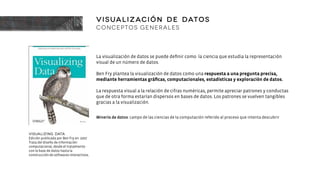 Visualizing Data: The 7 stages of data visualization | PDF