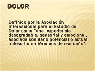 Fisiopatologia del dolor lumbar | PPT